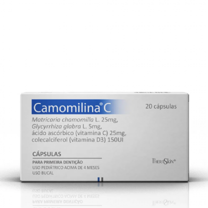 Camomilina C Com 20 Comprimidos TheraSkin