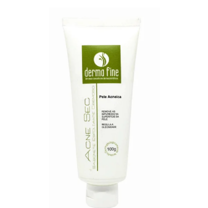 ACNE SEC SABONETE ESFOLIANTE CREMOSO 100G Derma Fine