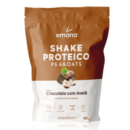 EMANA SHAKE PROTEICO VEGANO CHOCOLATE COM AVELA 400G