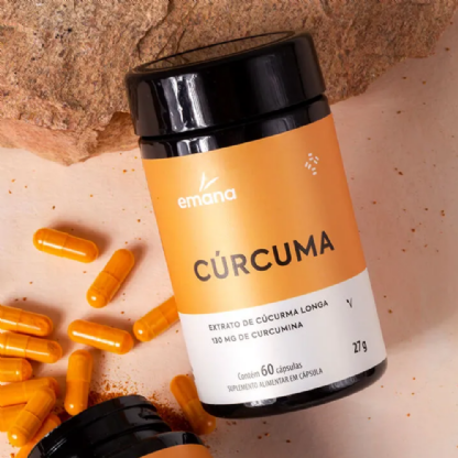 Emana Cúrcuma 60 cápsulas