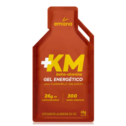 EMANA GEL ENERGÉTICO BETA-ALANINA +KM SABOR CARAMELO SALGADO 40G