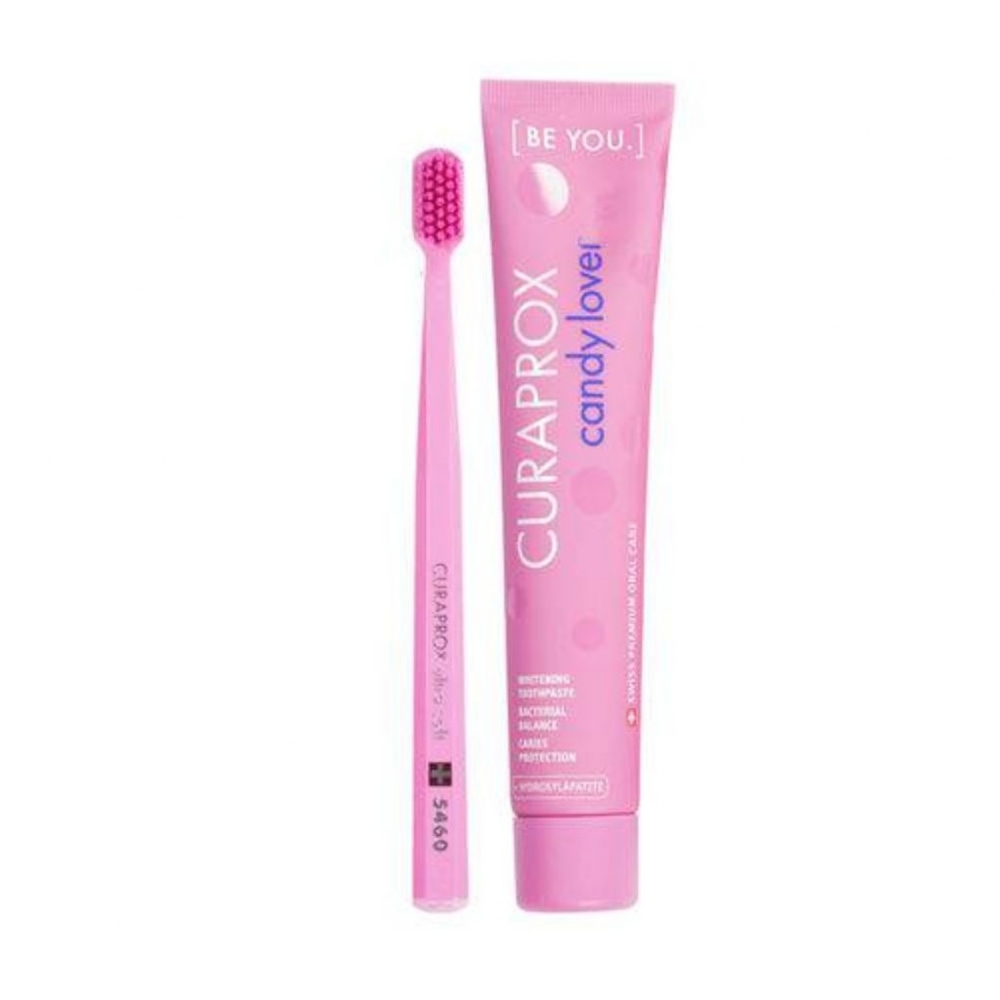 CURAPROX BE YOU CANDY LOVER KIT ESC+CREME DENTAL 90G MELANCIA