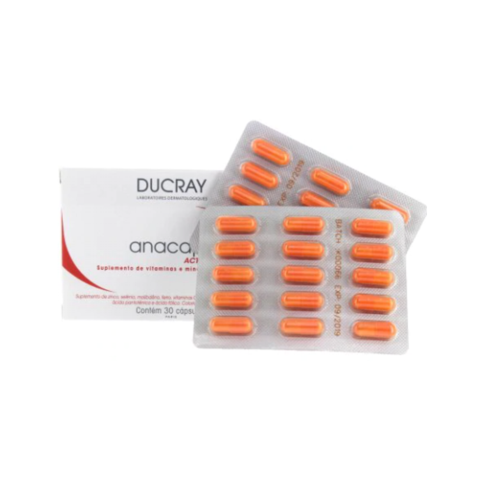 Kit Anacaps Activ+ 90 Capsulas Ducray