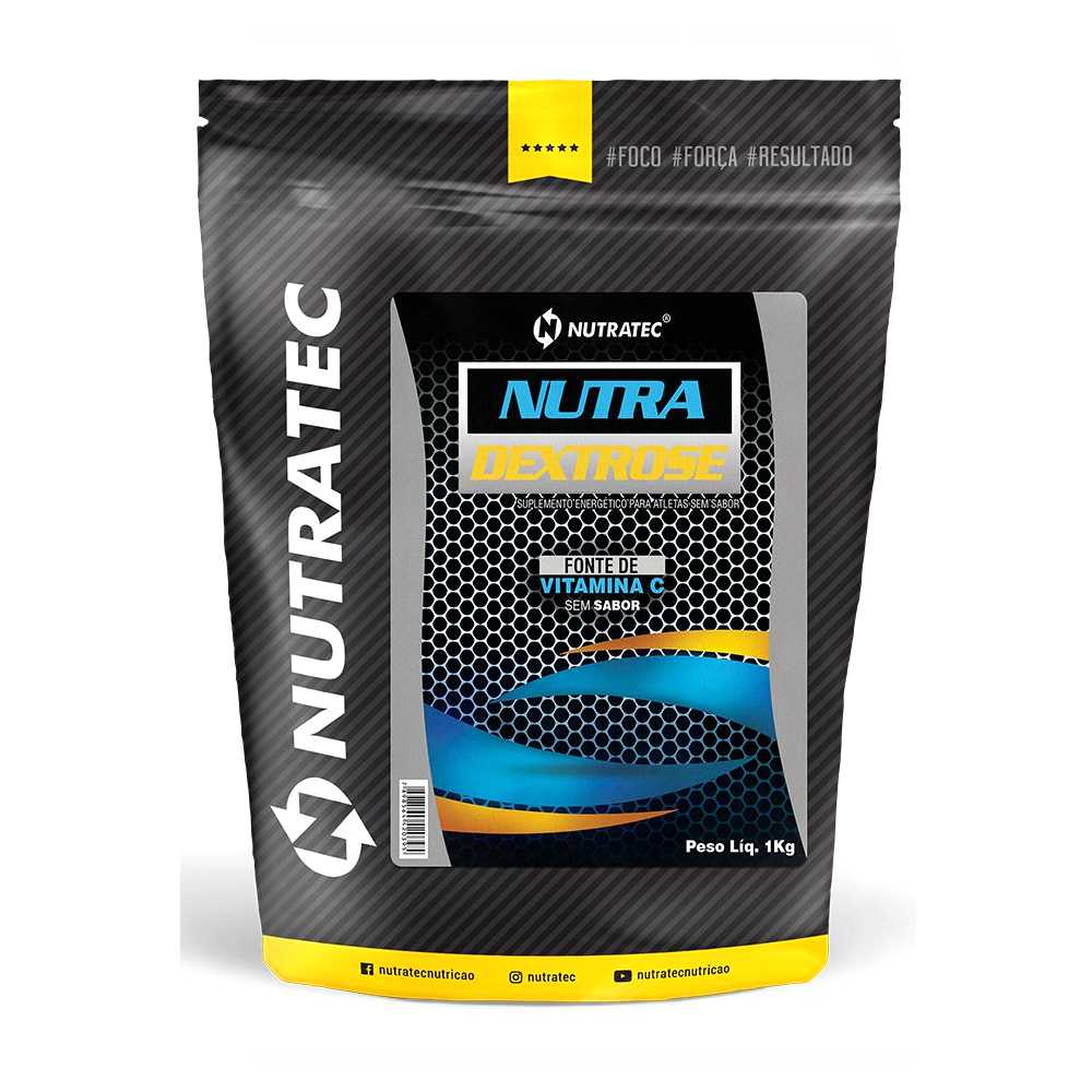 Nutra Dextrose 1Kg Sem Sabor Nutratec