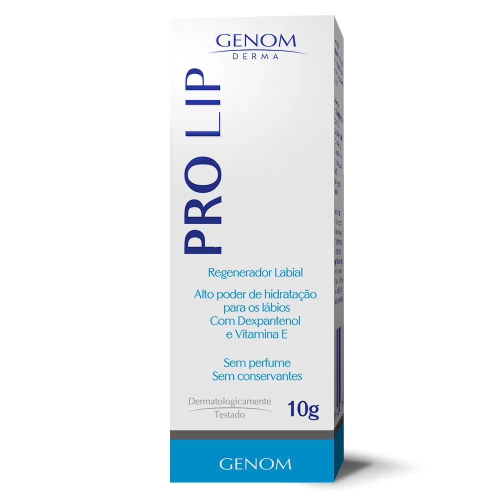 Regenerador Labial Pro Lip Derma com 10 Gramas Genom
