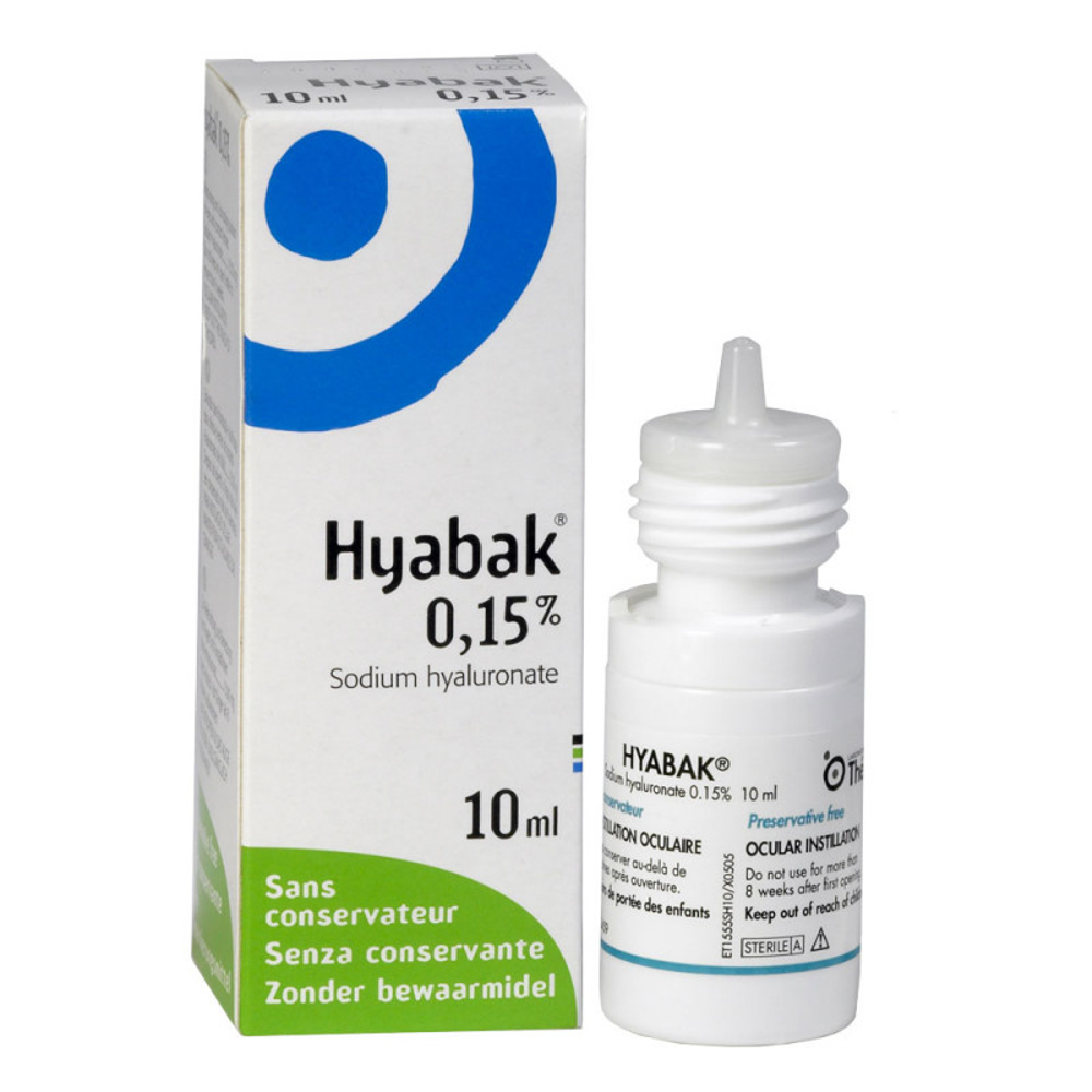 Colírio Hyabak 0,15% com 10Ml Genom
