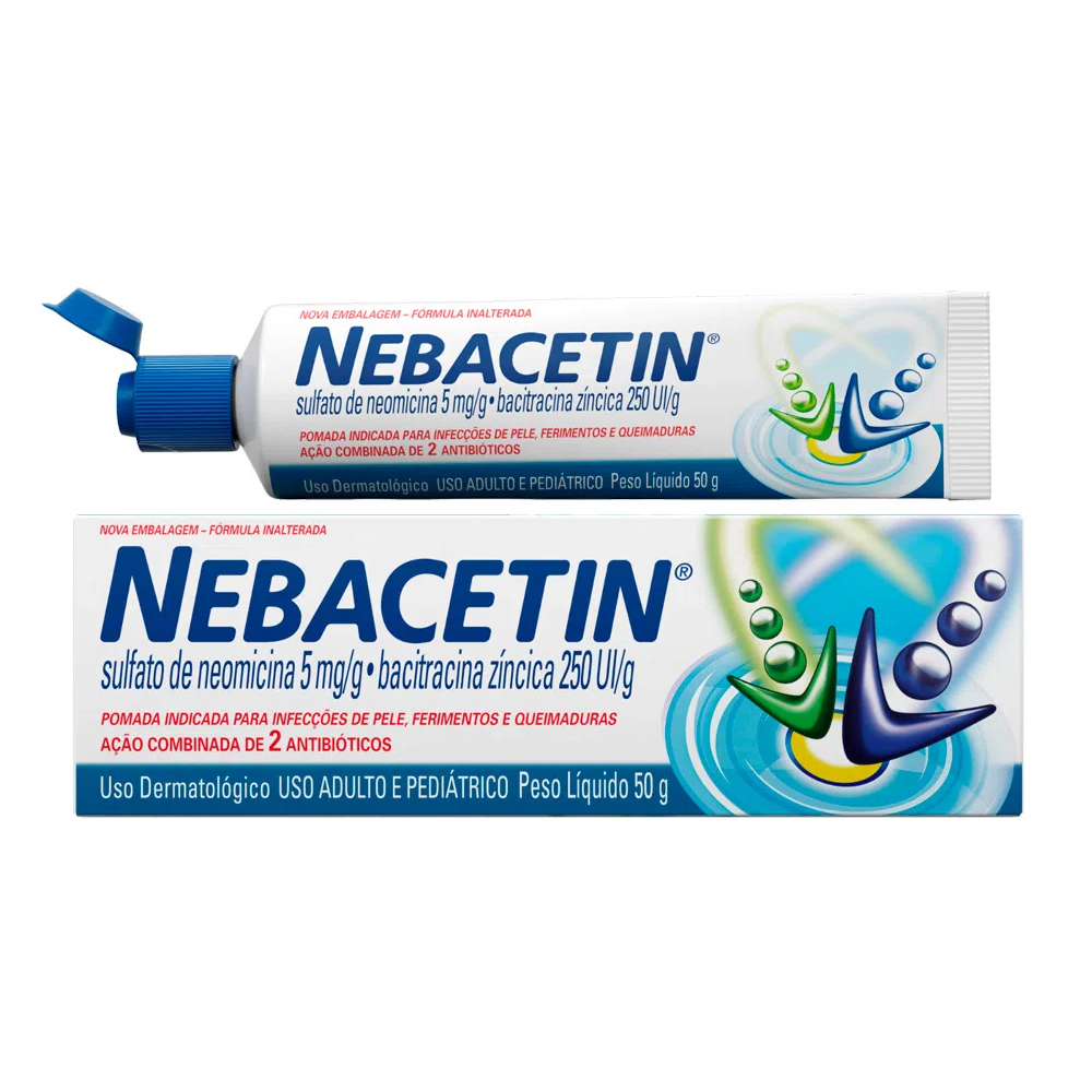 Nebacetin Takeda Pomada 50 Gramas