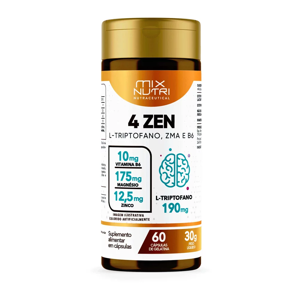 4 Zen 60 Cápsulas Mix Nutri