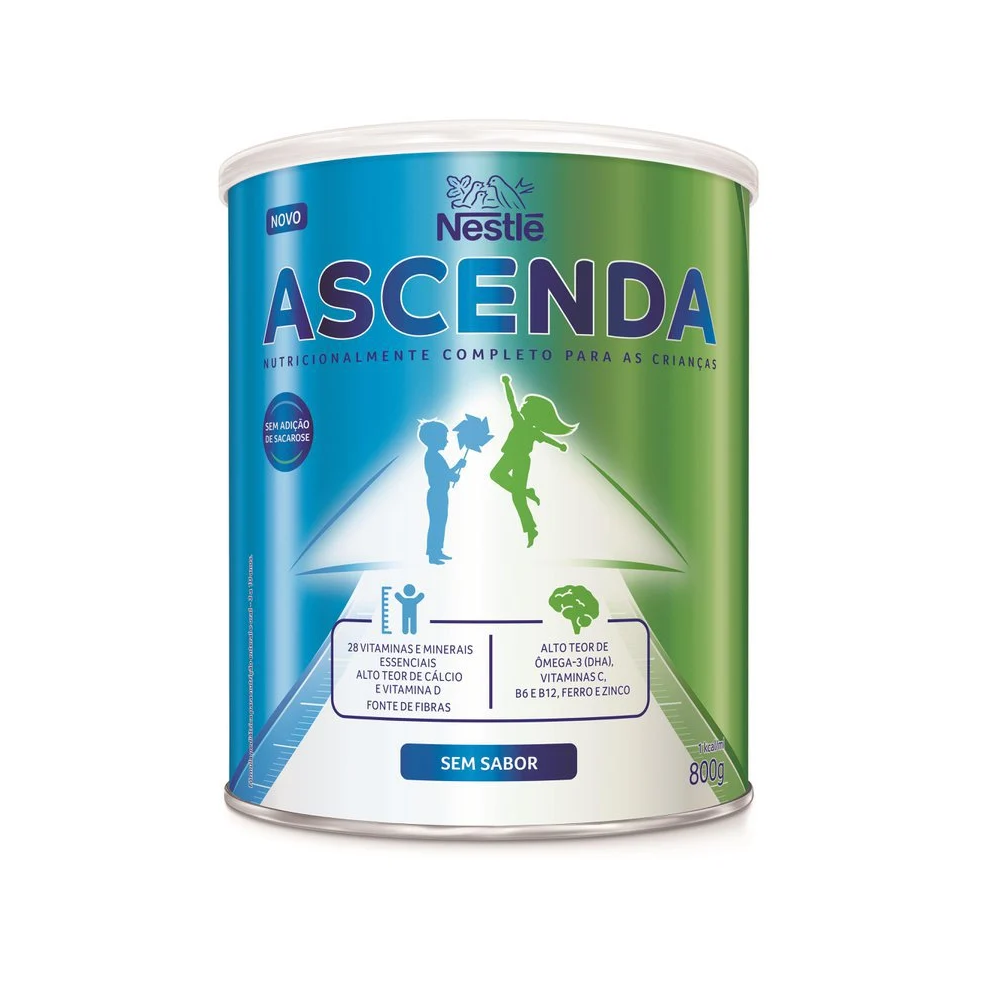 Ascenda Sem Sabor 800 Gramas Nestlé