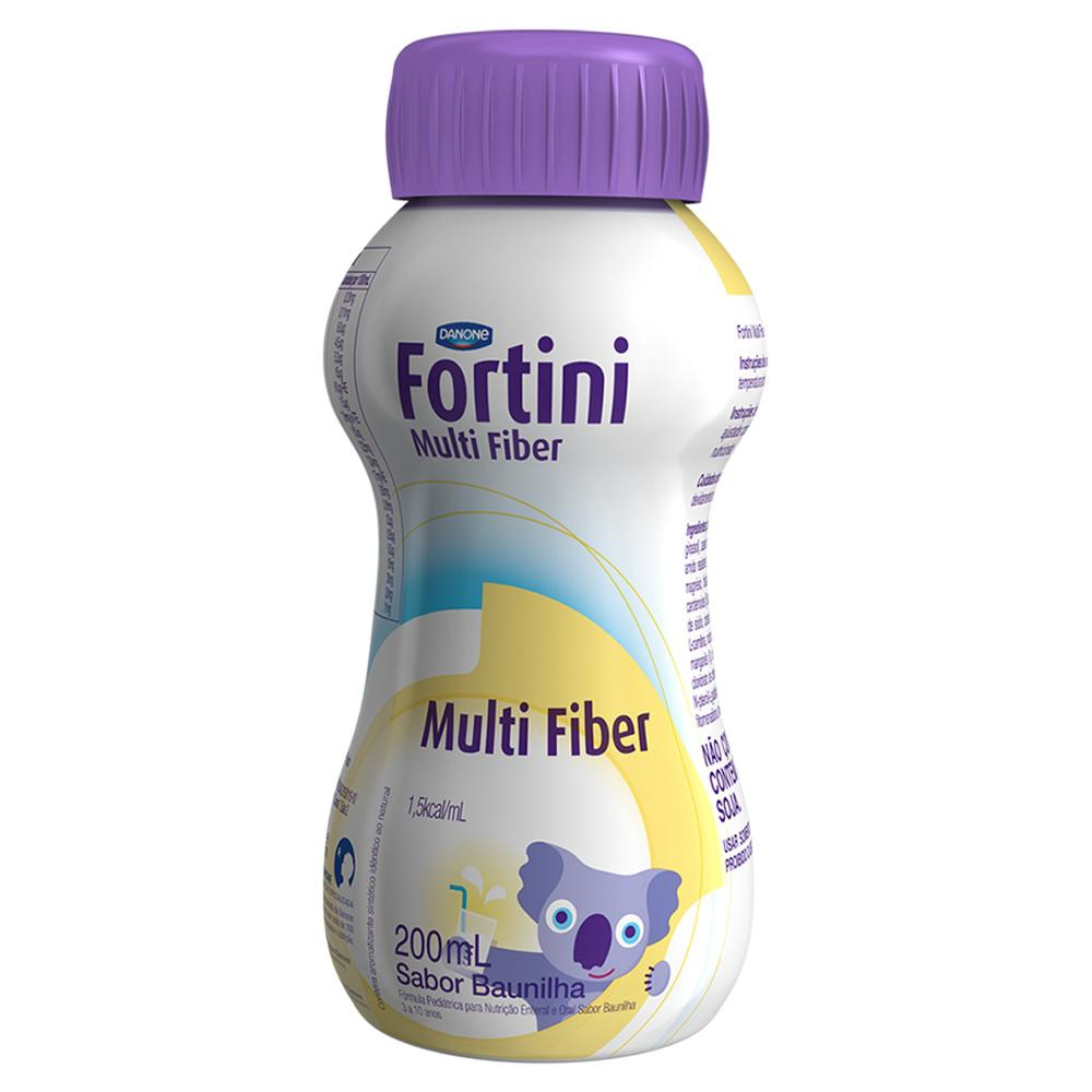 Fortini Multi Fiber Sabor Baunilha 200ml Danone