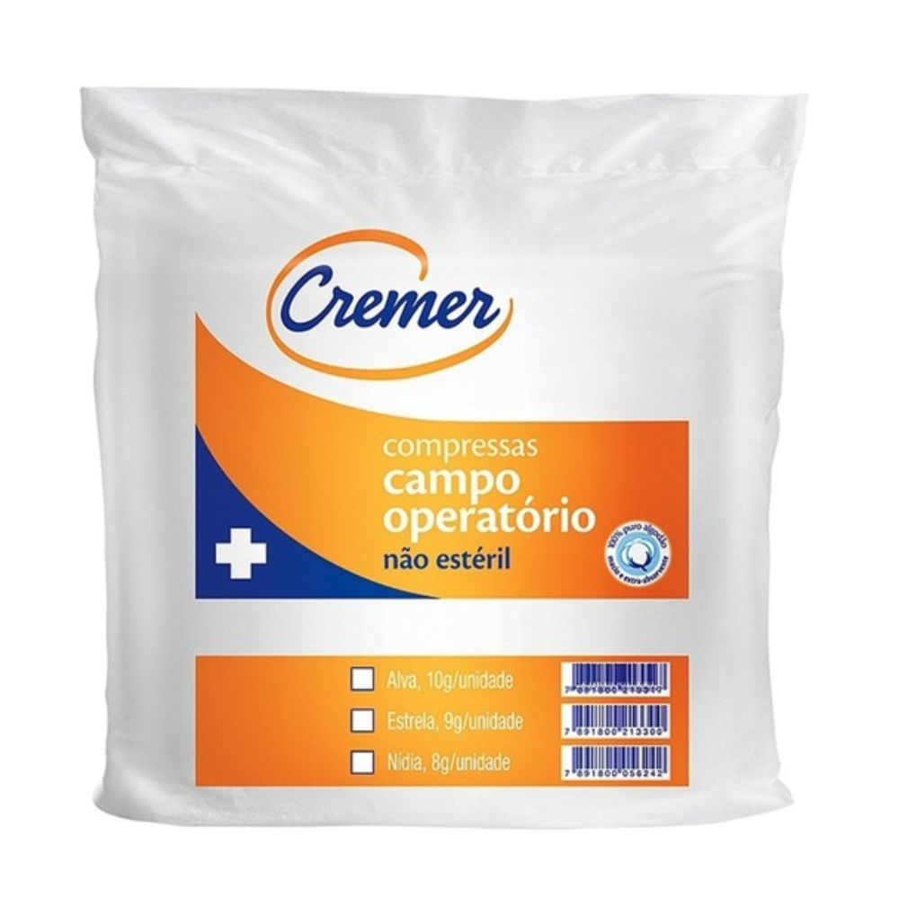 CAMPO OPERATORIO 25X28 C/05 EST C/FIO RX ETO - DELICATO