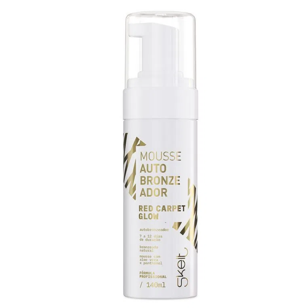 SKELT AUTOBRONZEADOR EM MOUSSE RED CARPET GLOW 140ML