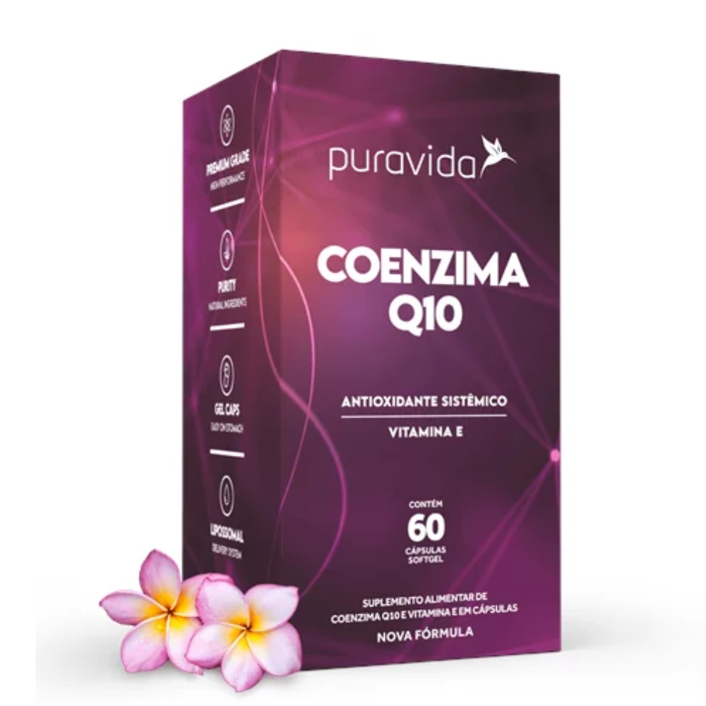 PURA VIDA COENZIMA Q10 ANTIOXIDANTE SISTEMICO -VIT E